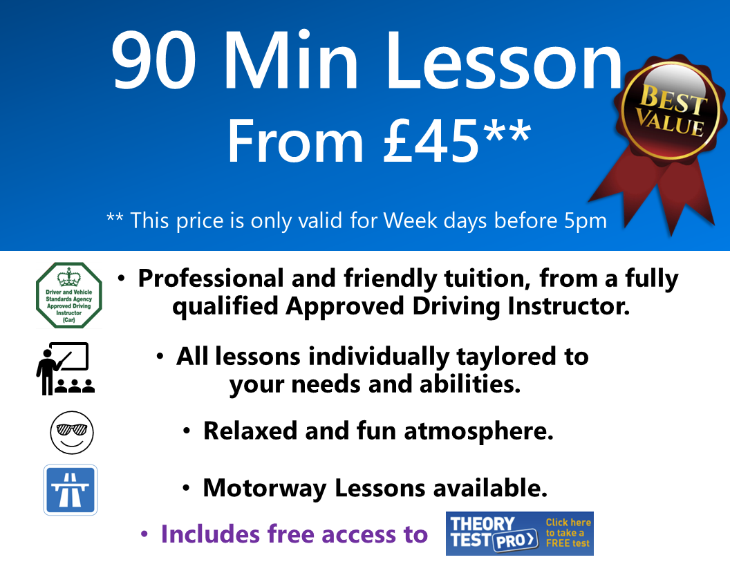 Lesson Plans and Pricing – JFM Driving Tuition